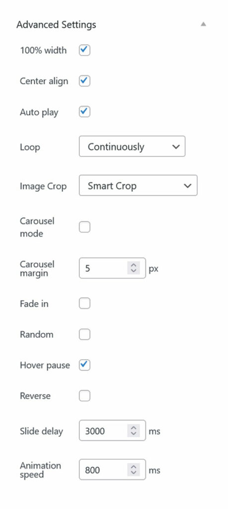 Layer Slides Slideshow Demo from MetaSlider