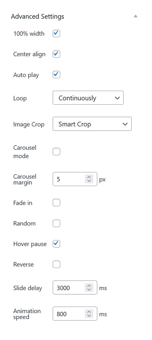 Layer Slides Slideshow Demo from MetaSlider