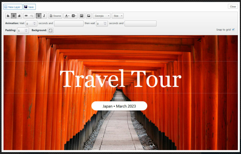 Custom Theme and Captions - MetaSlider Demos
